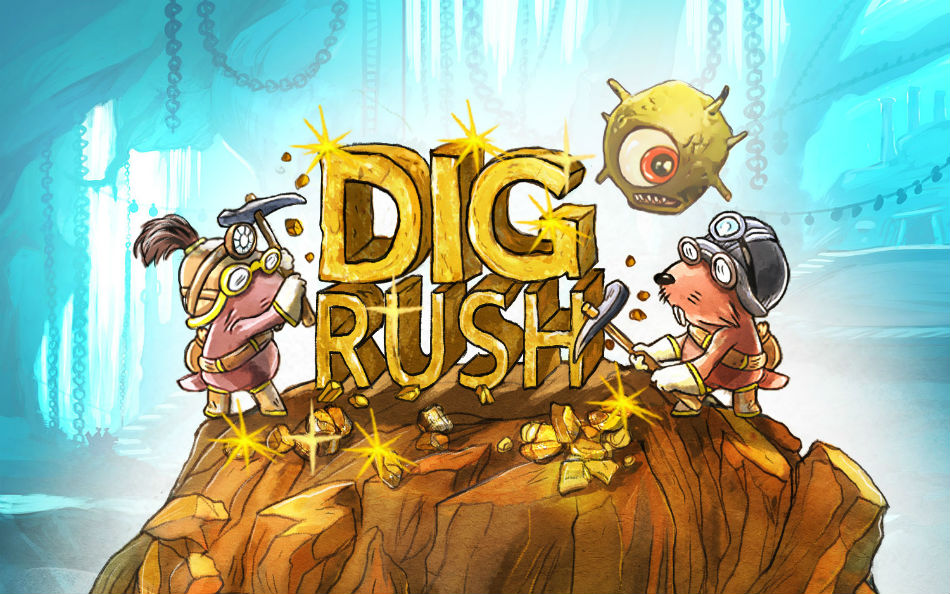 Dig Rush: jogo terapêutico baseado em método patenteado para tratar ambliopia