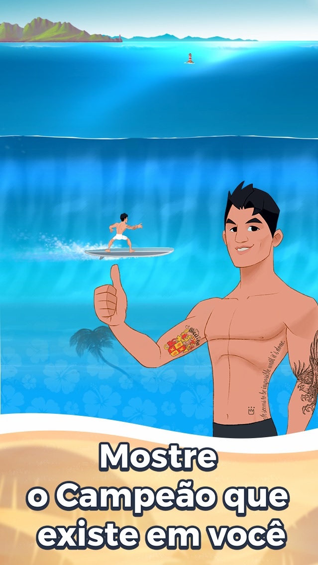 Surfista brasileiro Gabriel Medina estrela seu próprio jogo mobile