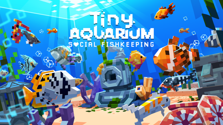 Jogo de aquário em tempo real "Tiny Aquarium: Social Fishkeeping" chega ...